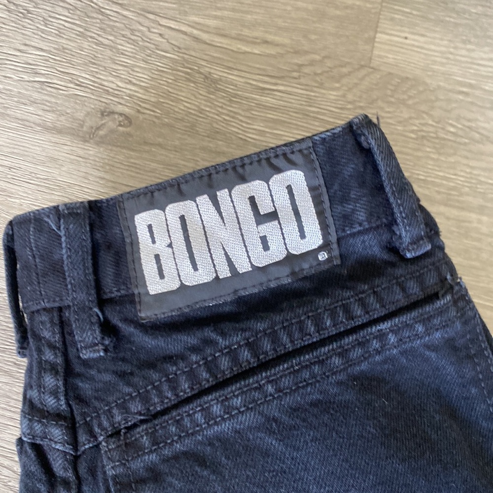 Vintage Bongo Usa High Rise Mom Jeans Size 7 Black Ta… - Gem